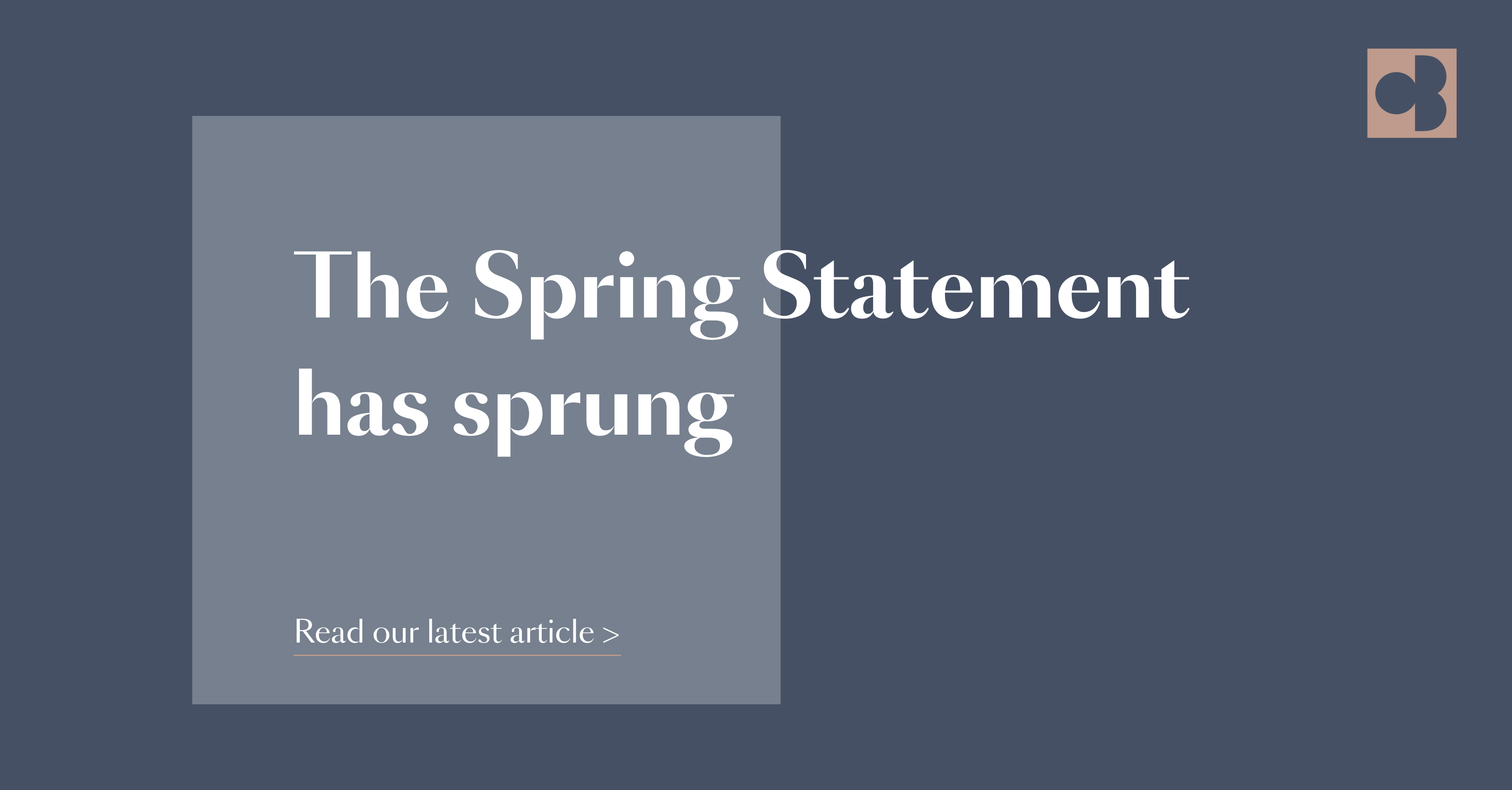 The Spring Statement has sprung | Connor Broadley